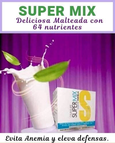 SUPER MIX SUPREME DE OMNIULIFE, NUTRICIÓN COMPLETA