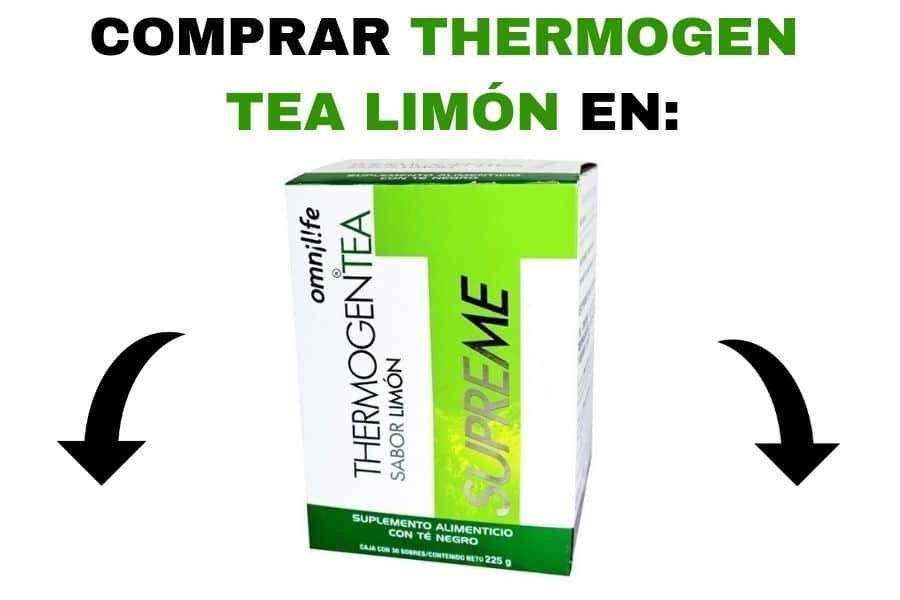 Thermogentea Omnilife Limón. Pierde peso y talla sin efecto de rebote.