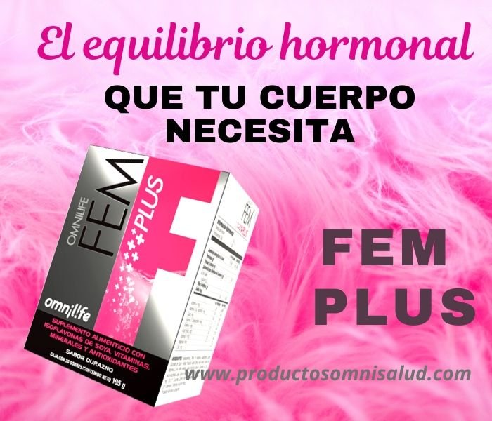 Fem Plus. Equilibrio hormonal de la mujer en todas las etapas de su vida.