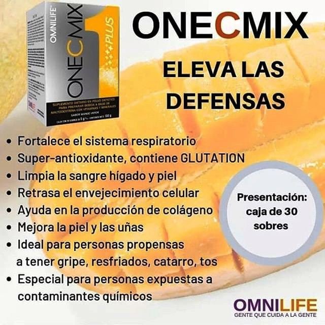 One c mix plus con antioxidantes que retardan la oxidación molecular.