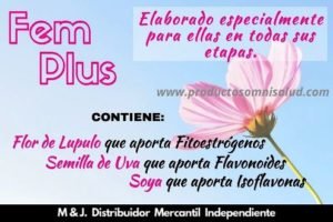 FEM PLUS OMNILIFE: Bienestar y equilibrio hormonal femenino