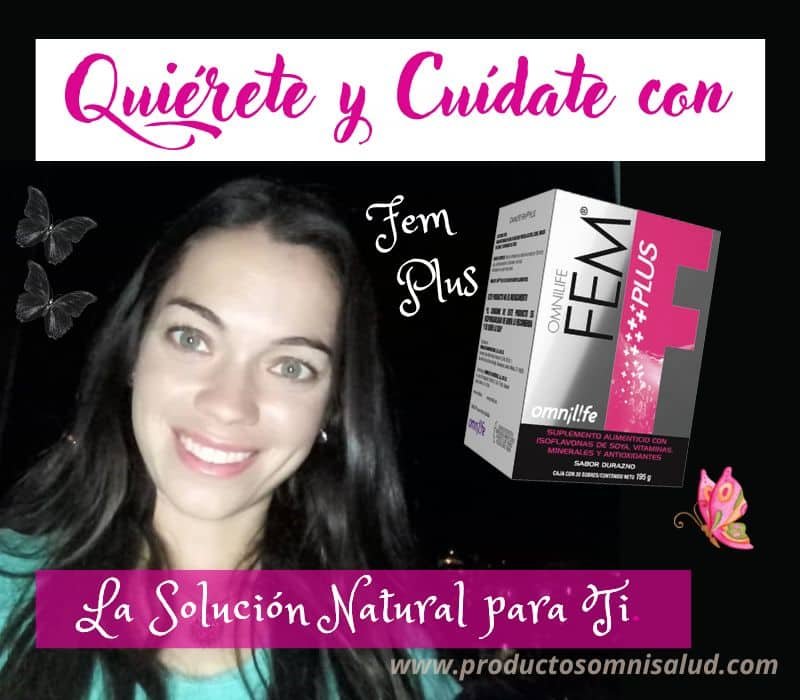 FEM PLUS de Omnilife: "Equilibrio Hormonal y Bienestar Femenino".