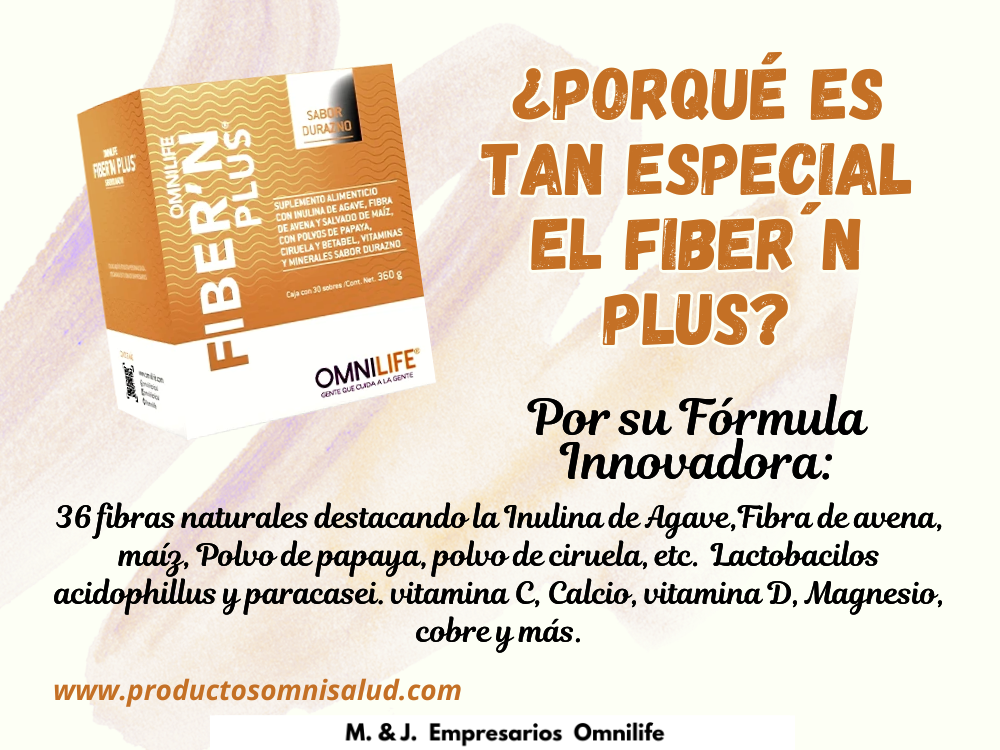 Fibra Omnilife ¿Por Qué es Tan Efectivo el Fiber'n Plus?